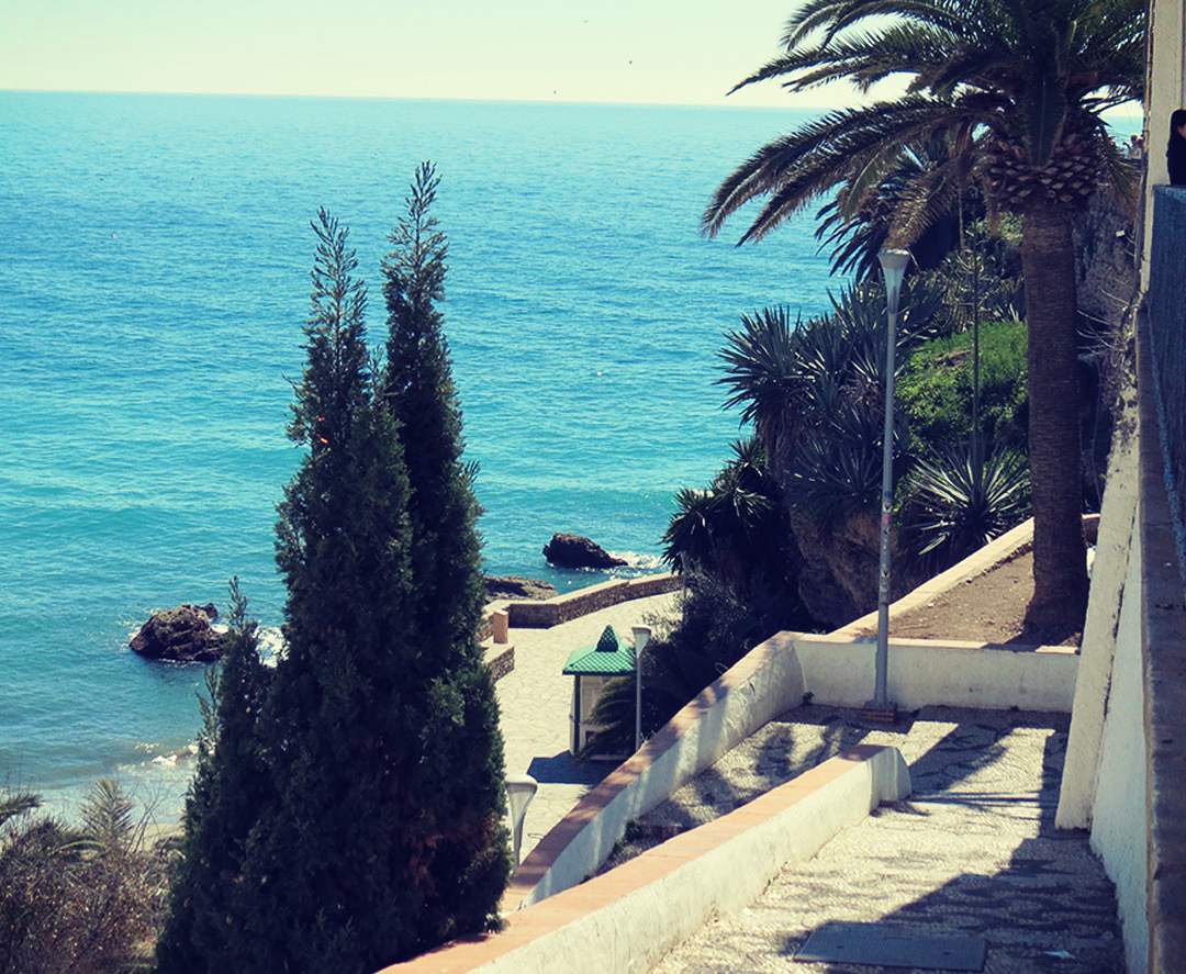 Playa Calahonda Nerja, la cala más fotografiada de la costa Nerjeña