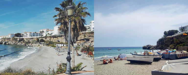 [LISTADO] Playas de Nerja y las mejores calas de Nerja