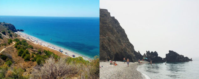 [LISTADO] Playas de Nerja y las mejores calas de Nerja