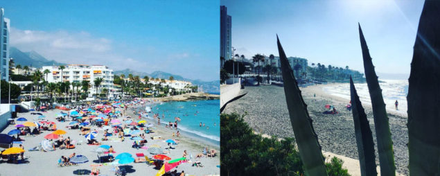 [LISTADO] Playas de Nerja y las mejores calas de Nerja